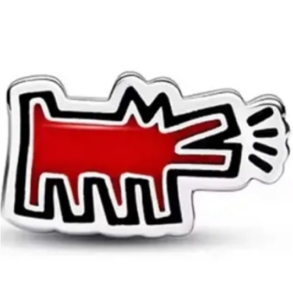 Morino | Jewelry | Keith Haring Barking Dog Charm | Poshmark